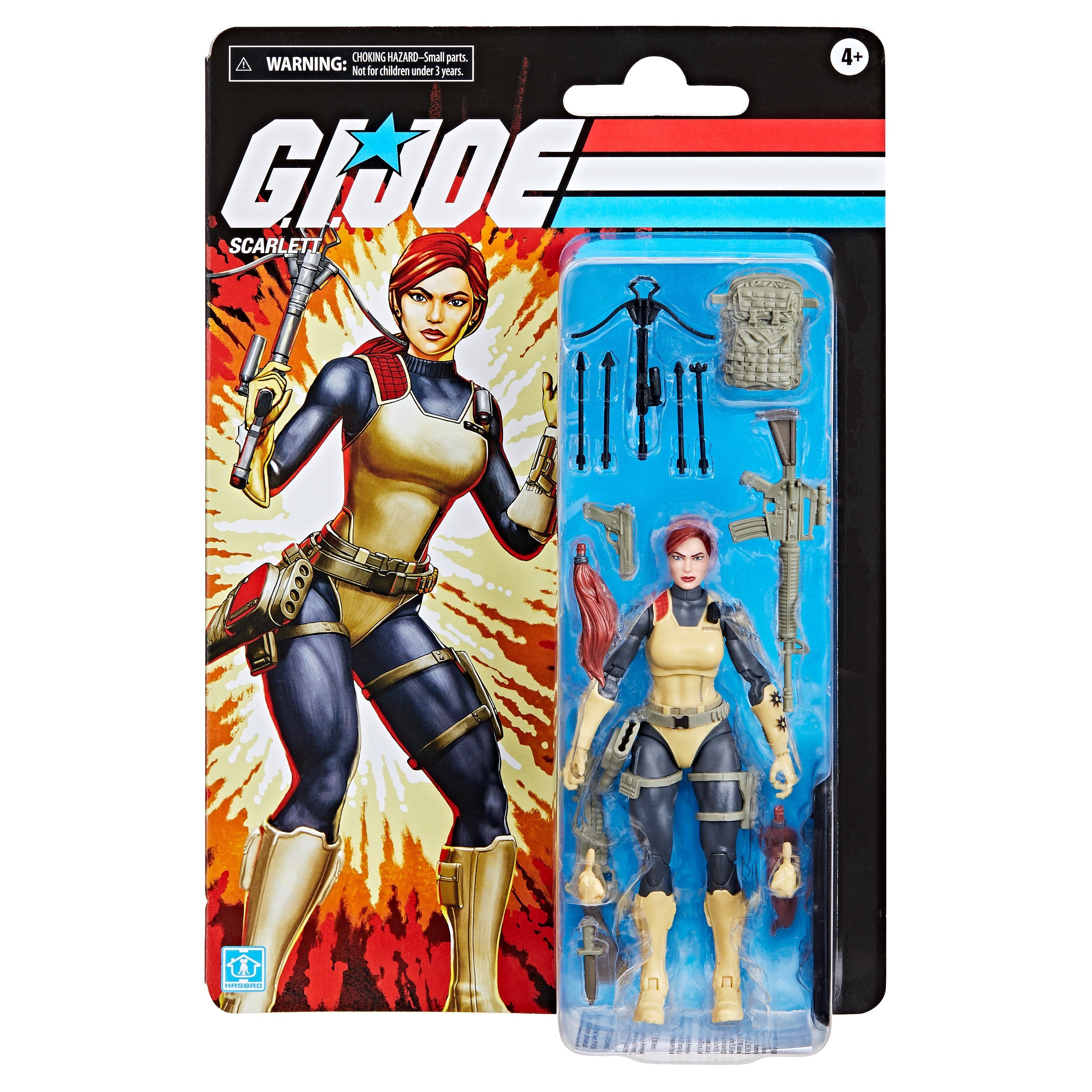 G.I. Joe Classified Series Retro - Scarlett – The Brickery Canada
