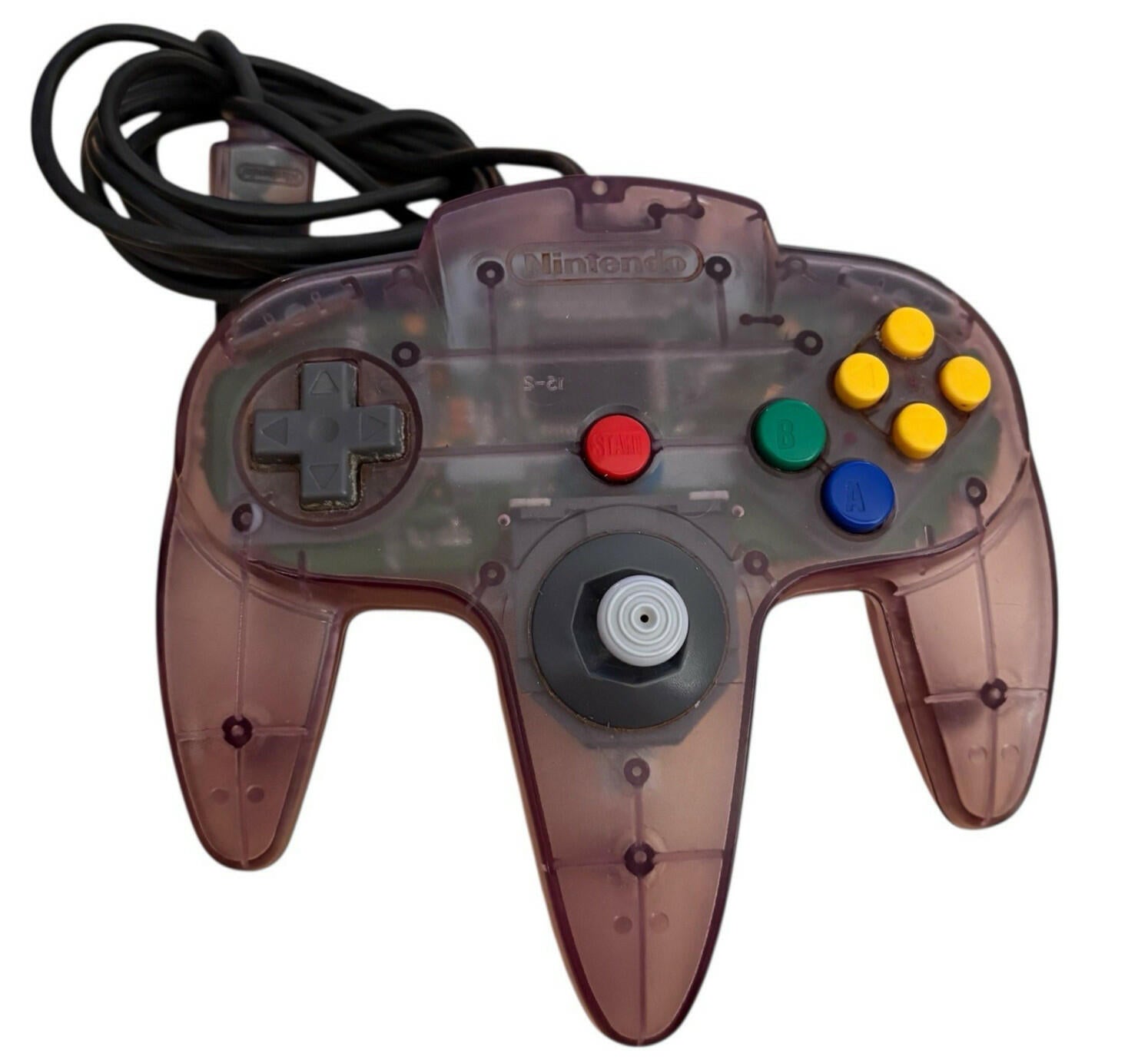 Controller for N64 Translucent Black – The Brickery Canada